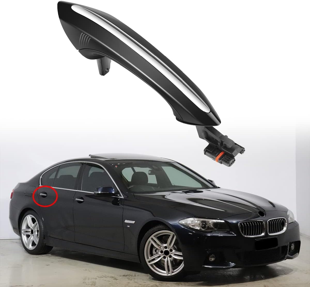 BINB ROAD Exterior Black Door Handle,Rear Right Passenger Side ...