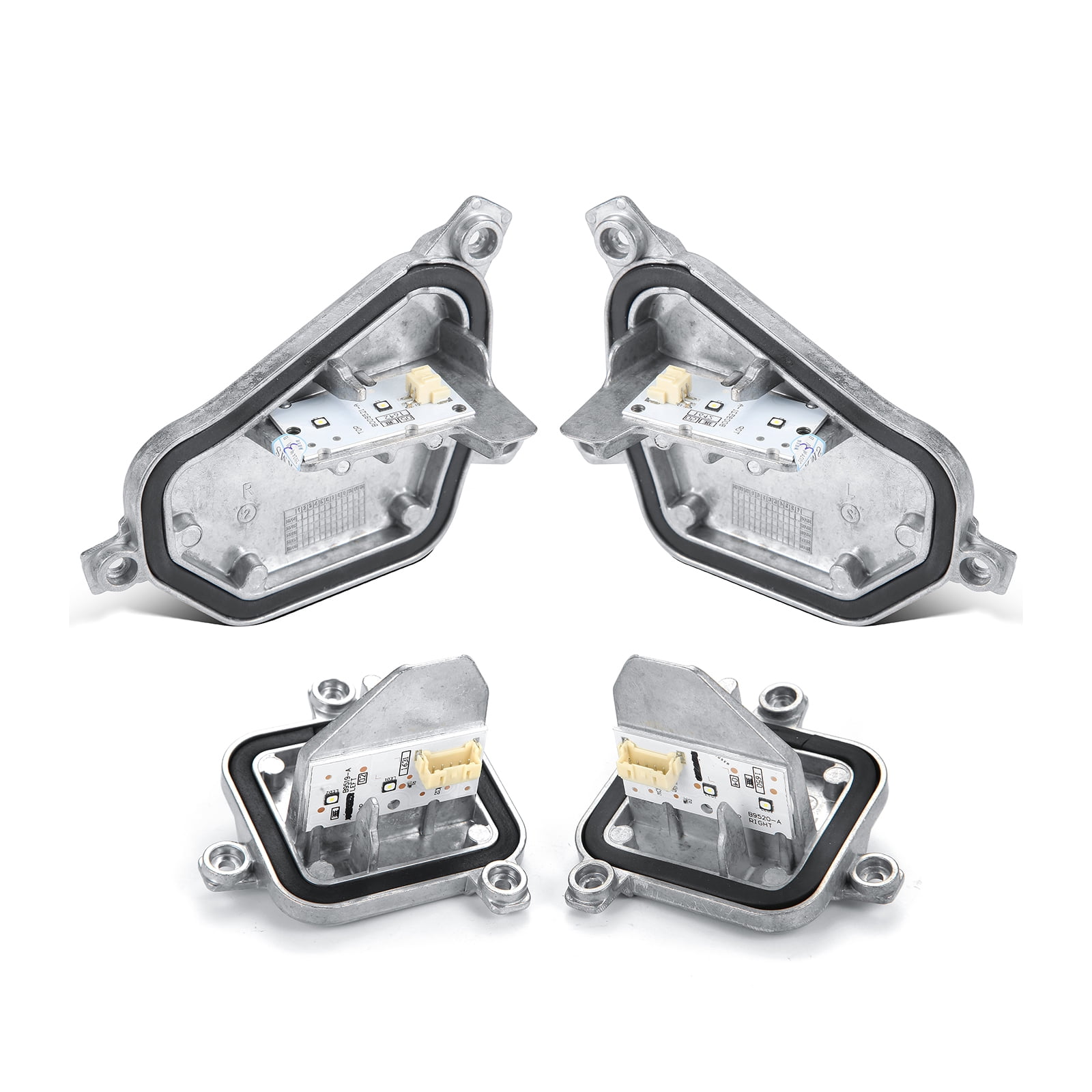 BINB ROAD LED Headlight DRL Daytime Running Lights Modules Set ...