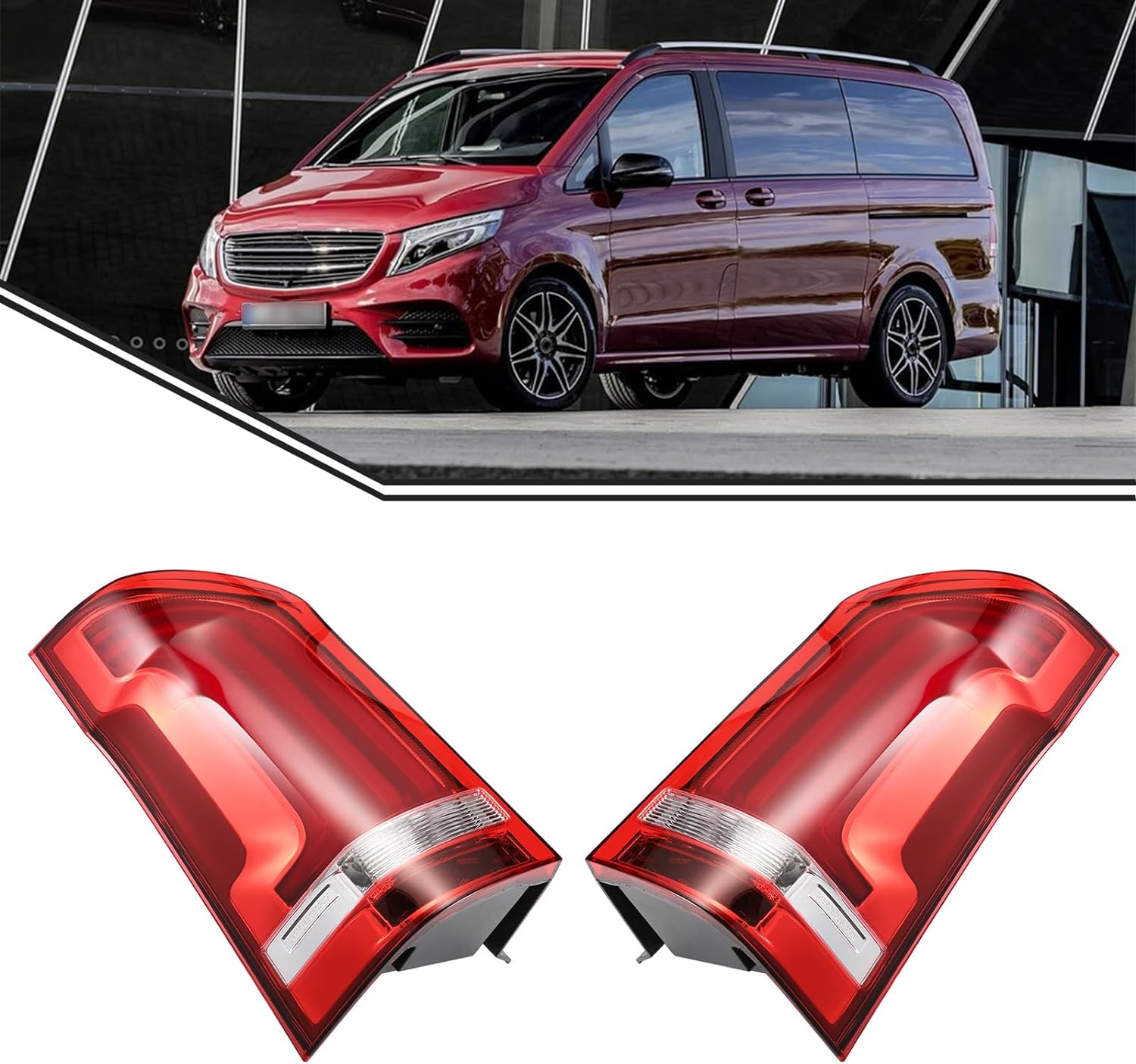 BINB ROAD Pair of LED Tail Light Assembly 4478200564 + 4478200664 ...