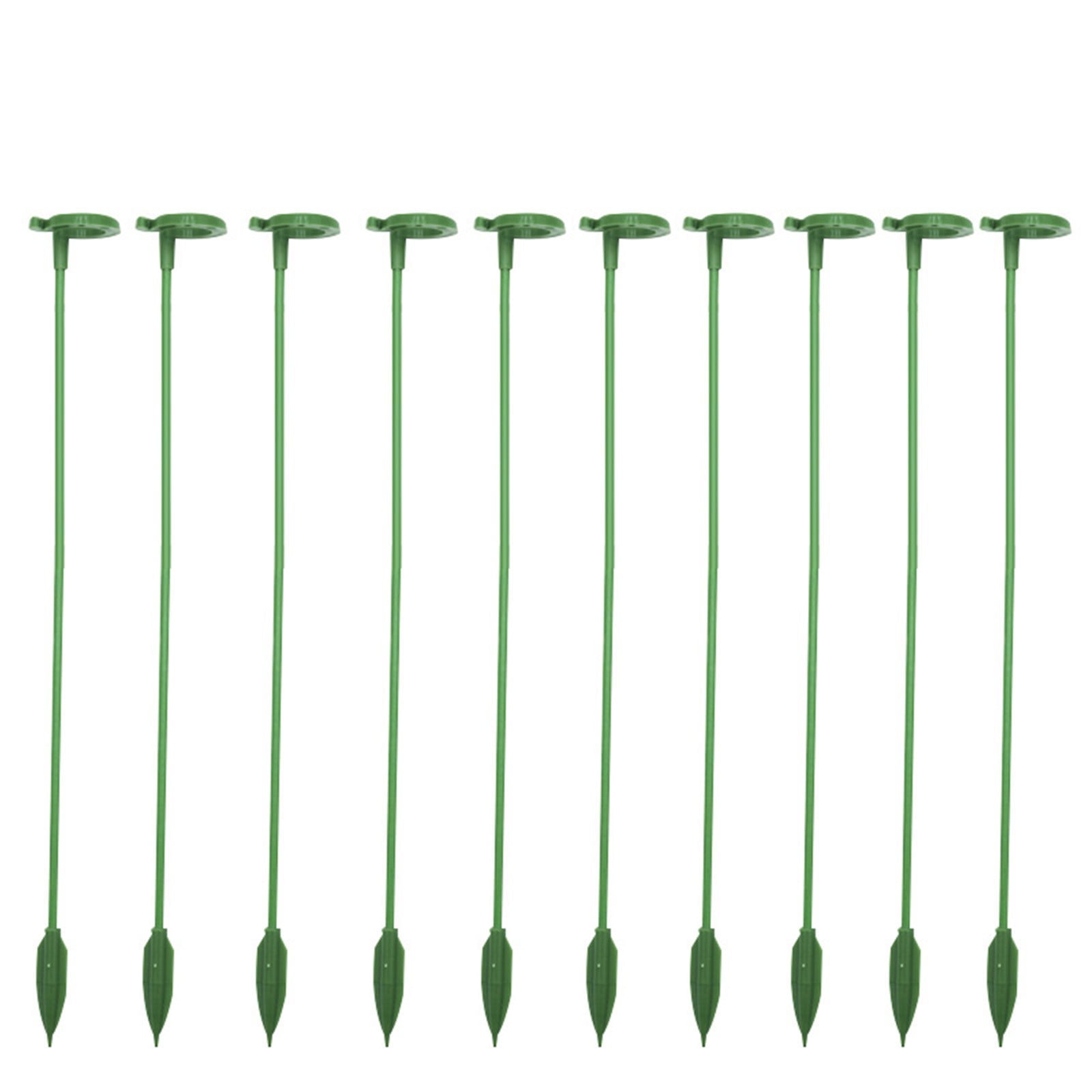 BINGLI 10 Pack Plant Support Stakes, Tall Garden Plant Stakes and ...