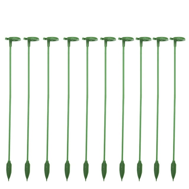 BINGLI 10 Pack Plant Support Stakes, Tall Garden Plant Stakes and ...
