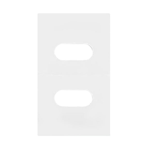 Impresa Products Clear Vertical Blind Repair Tabs, Adhesive Fixer Kit, 25-Pack, Universal Fit ...