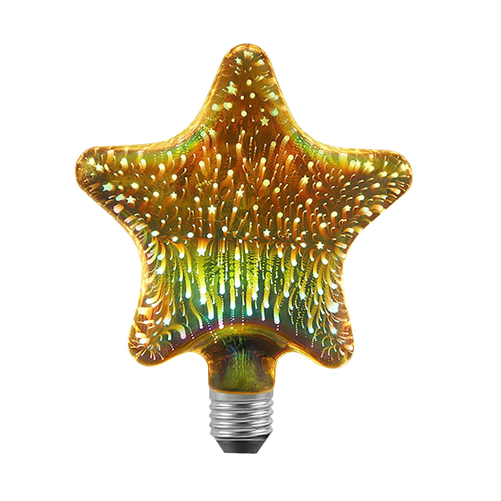 BINGLI 3D Fireworks Effect LED Light Bulb, Decorative Bulbs for E27 ...