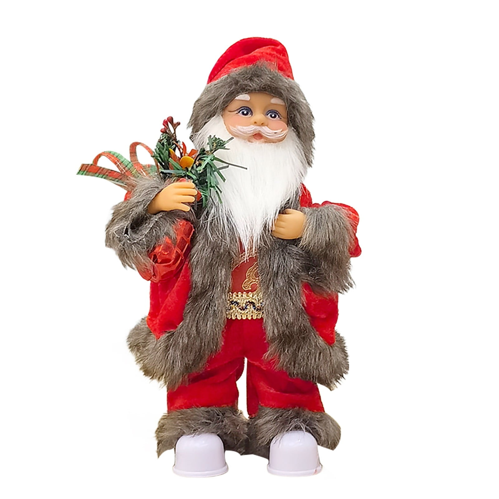BINGLI Animated Santa Claus Toy, Dancing and Singing Santa Claus Doll ...