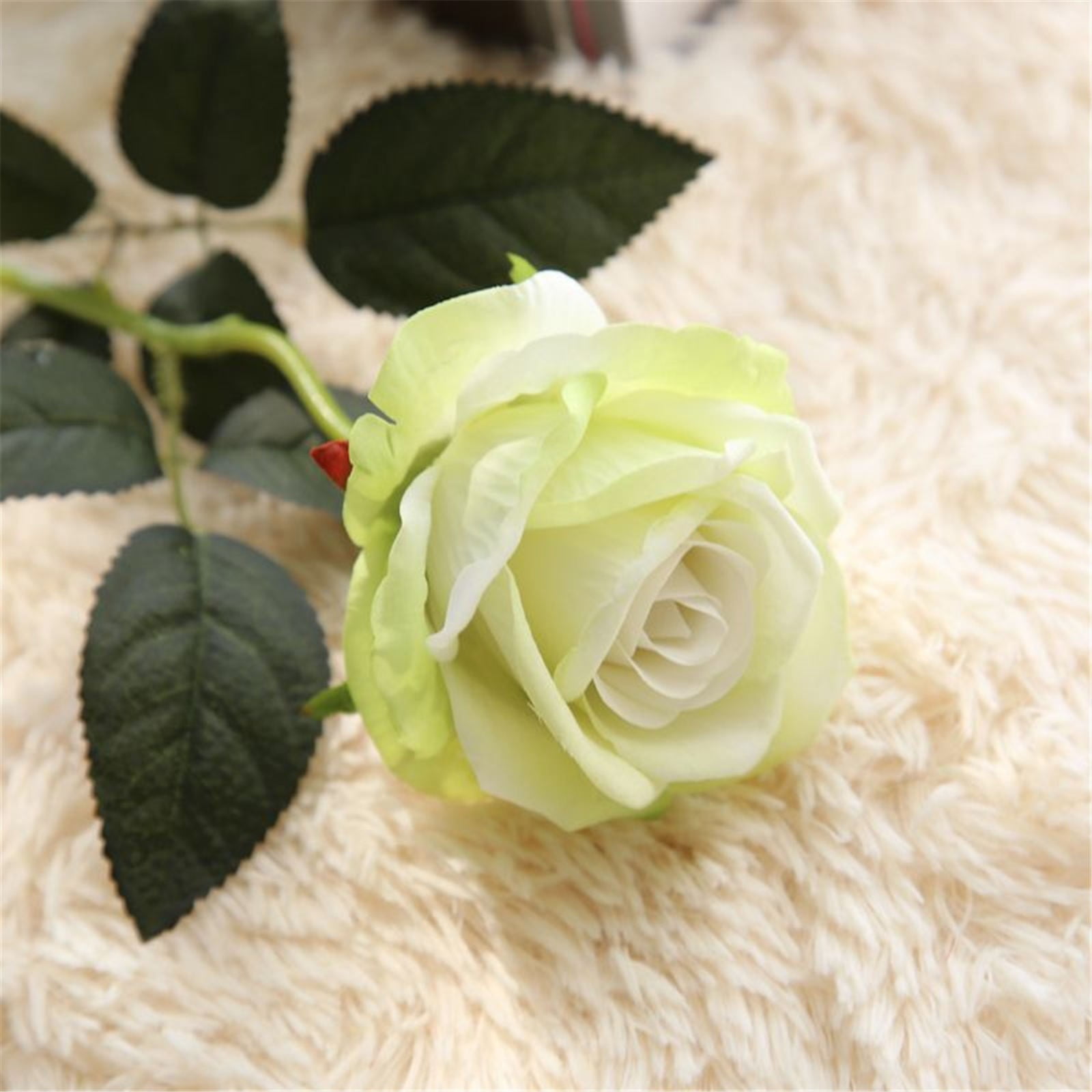 BINGLI Artificial Rose Flowers Rose Wedding Bouquetss Floral Rose ...