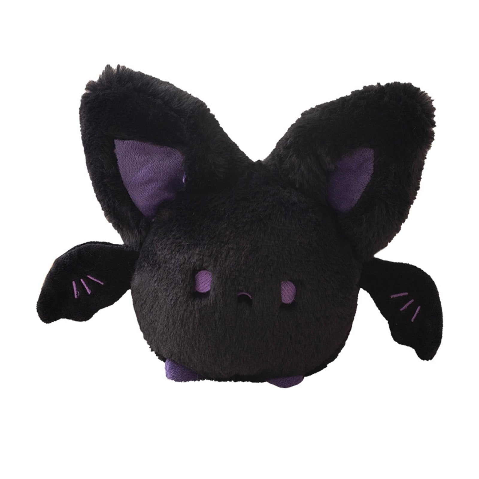 BINGLI Bat Plush Toy for Table Display Hallo-ween Bat Plush White/black ...