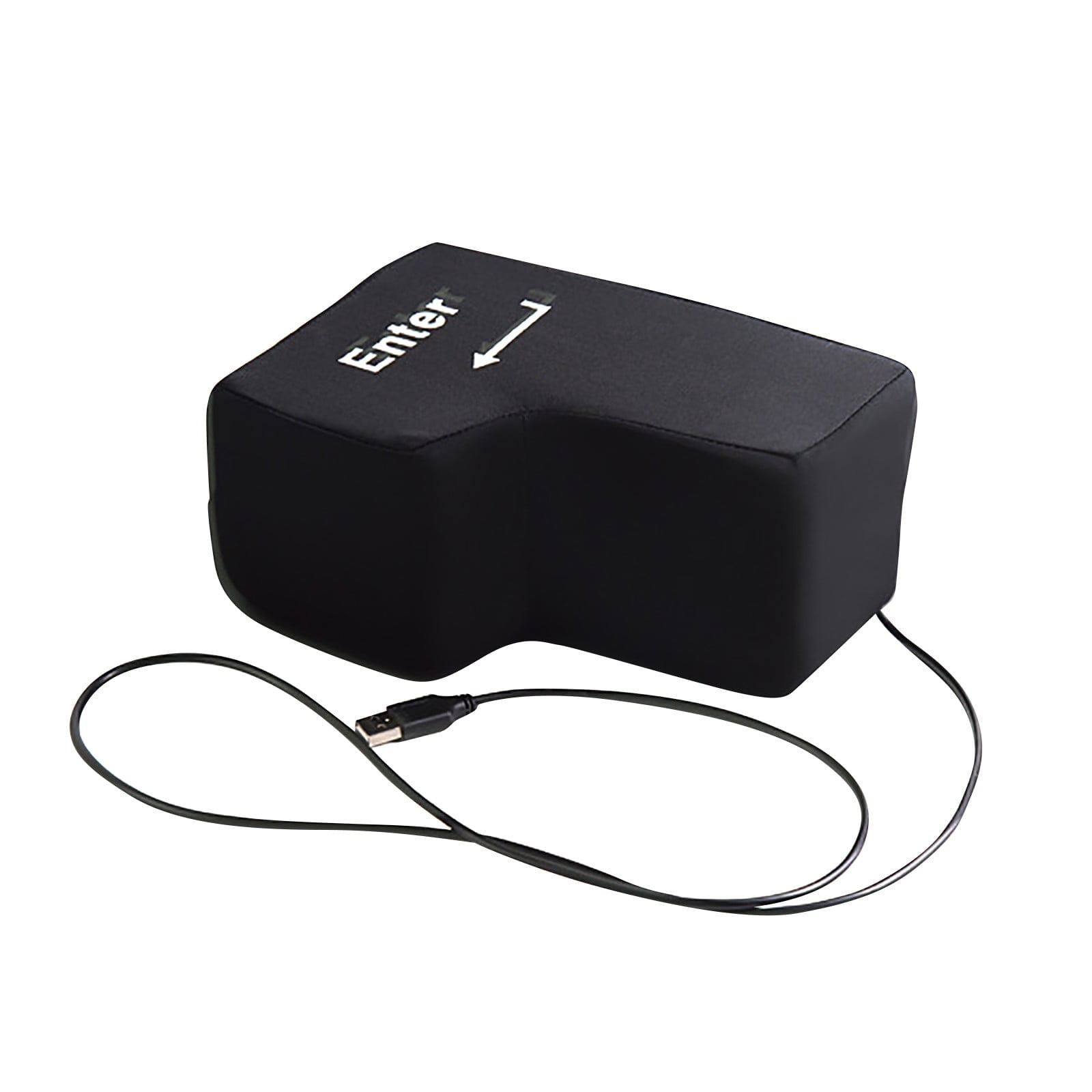 BINGLI Big Enter Key Pillow Button USB Enter Key Replacement Stress ...