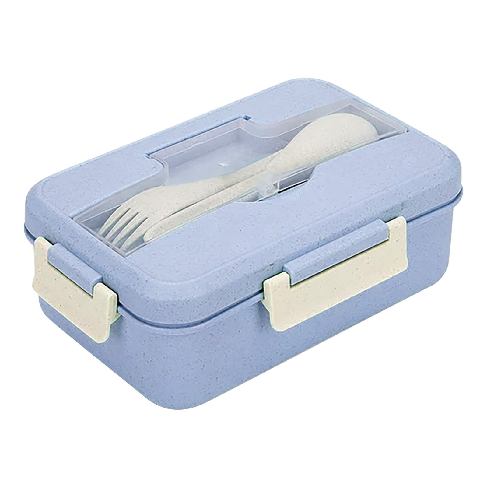 BINGLI Bento Lunch Box for Kids & Adults with Spoon & Fork Durable Leak ...