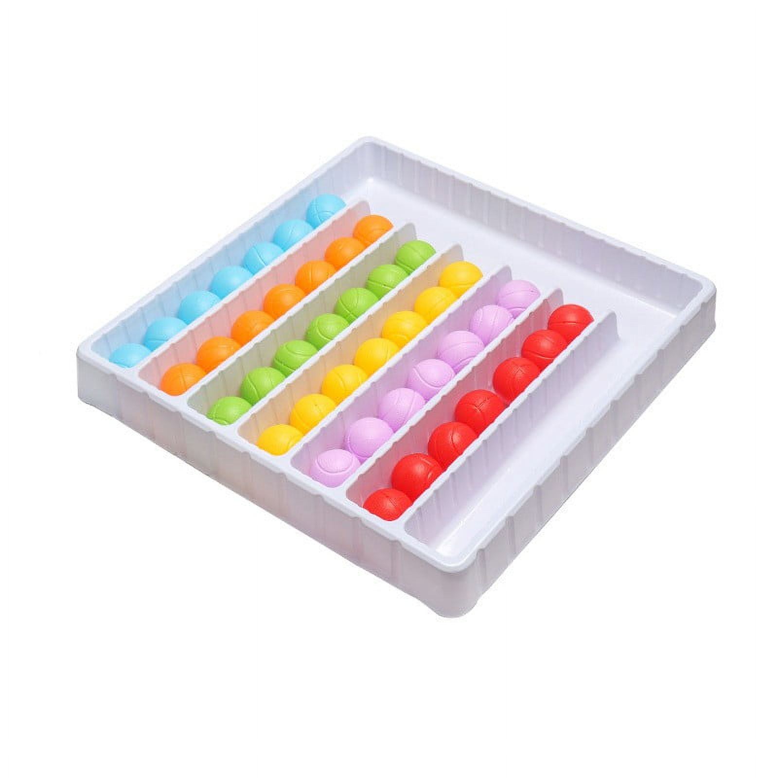 BINGLI Color Ball Return Game - Fun Learning Sorting Game, Kids Ball ...