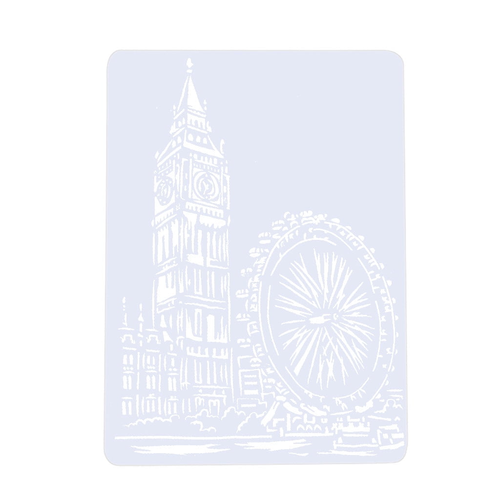 BINGLI Craftly Painting Stencils Set for Stencil DIY Drawing Template ...