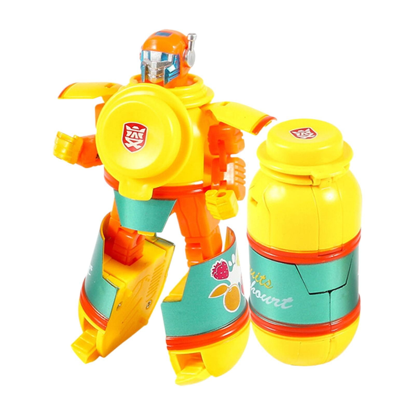 BINGLI DIY Food Deformable Robot Toys,Transformer Hamburger French ...