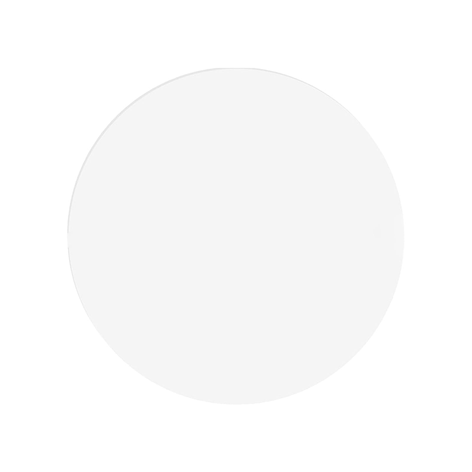 BINGLI Decorative Acrylic Round Display Riser, Clear Waterproof Stand ...