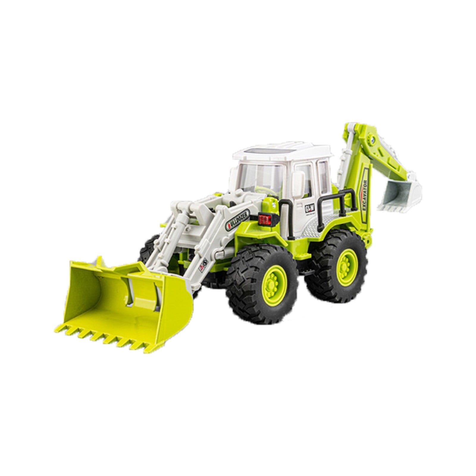 BINGLI Die-cast Excavator Backhoe Front Loader Truck 1/40 Metal ...