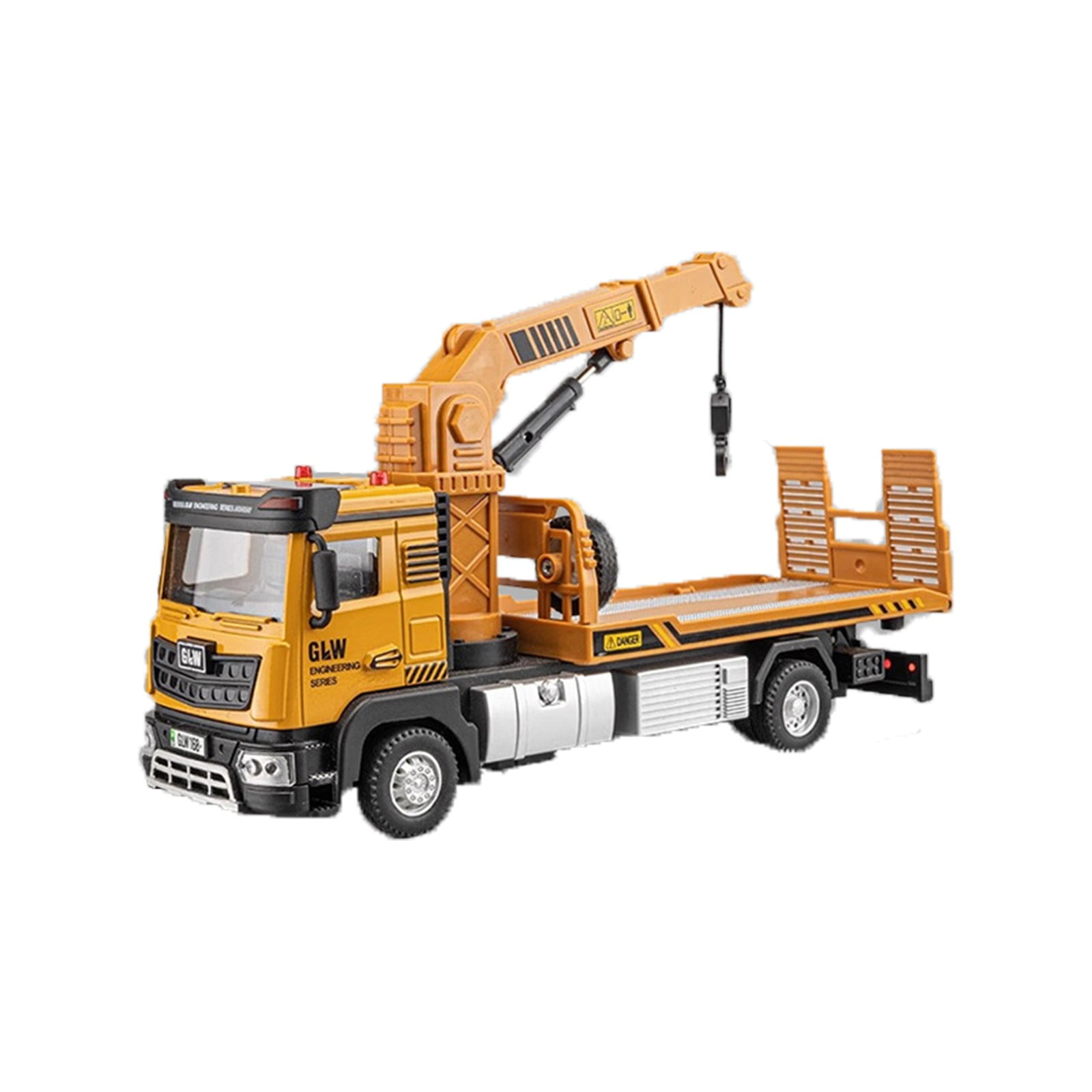 BINGLI Die-cast Excavator Backhoe Front Loader Truck 1/40 Metal ...
