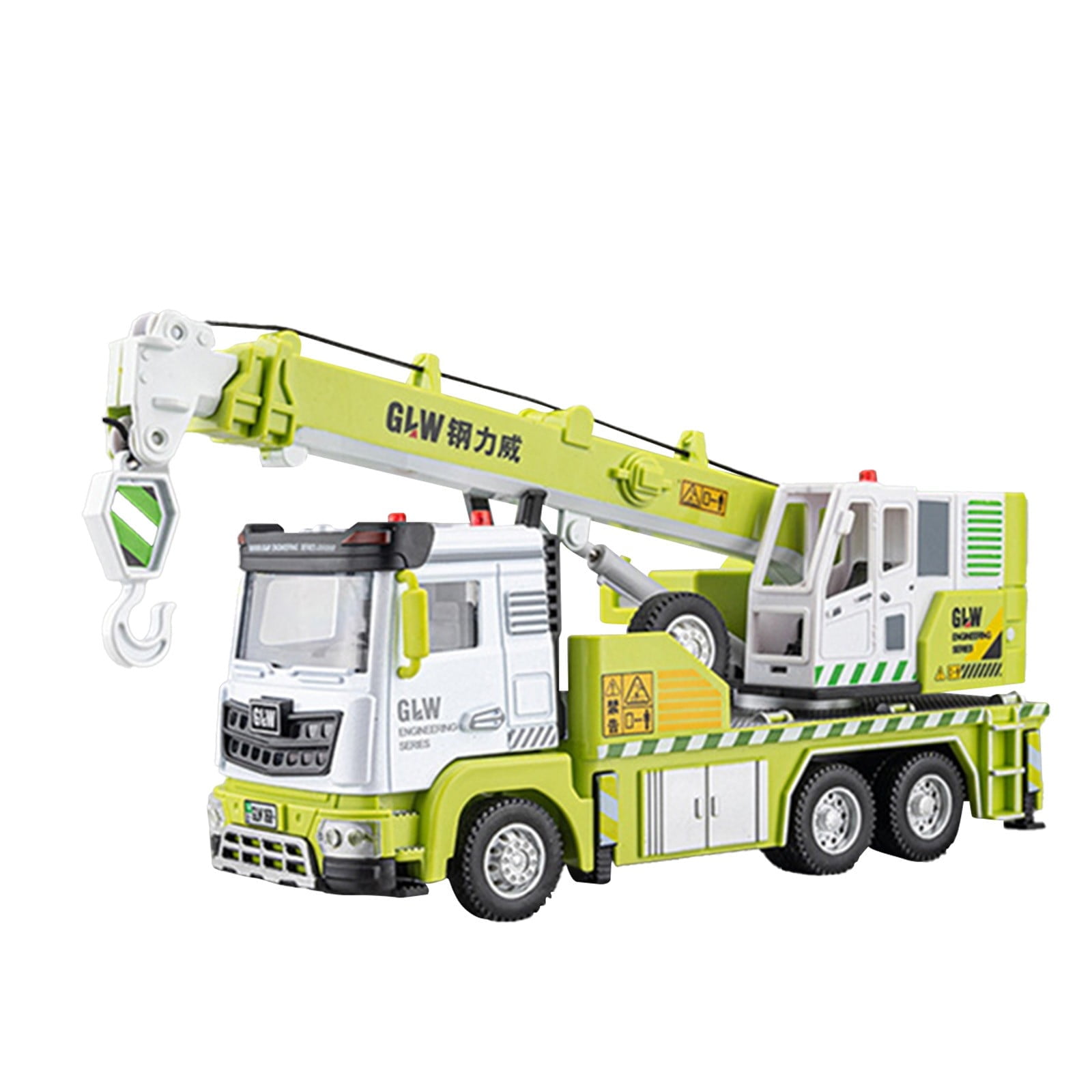 BINGLI Die-cast Excavator Backhoe Front Loader Truck 1/40 Metal ...