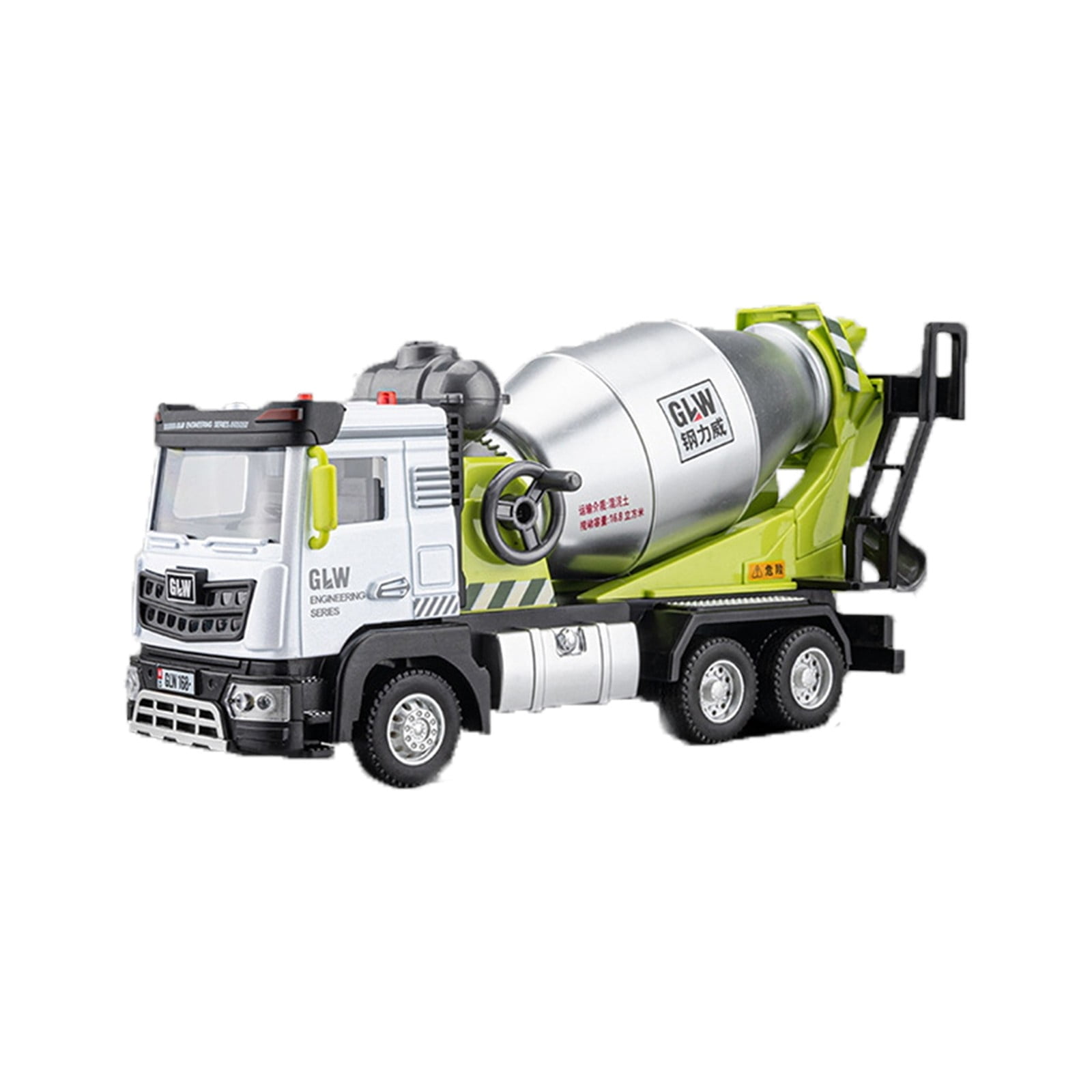 BINGLI Die-cast Excavator Backhoe Front Loader Truck 1/40 Metal ...