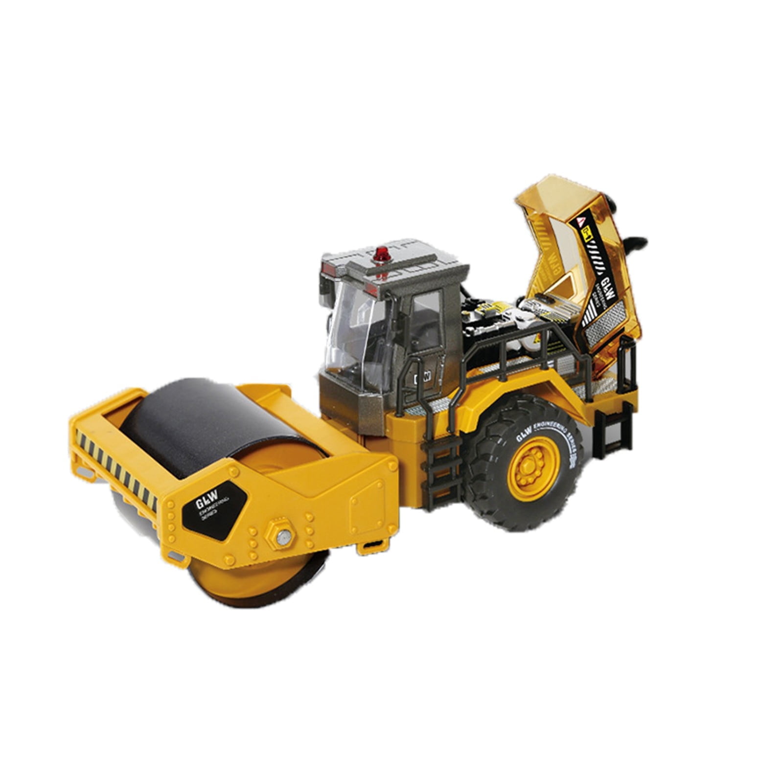 BINGLI Die-cast Excavator Backhoe Front Loader Truck 1/40 Metal ...