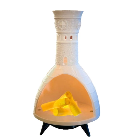 Lantern Fireplace