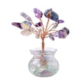 BINGLI Feng Shui Quartz Crystal Money Tree Seven Chakra Tree of Life ...