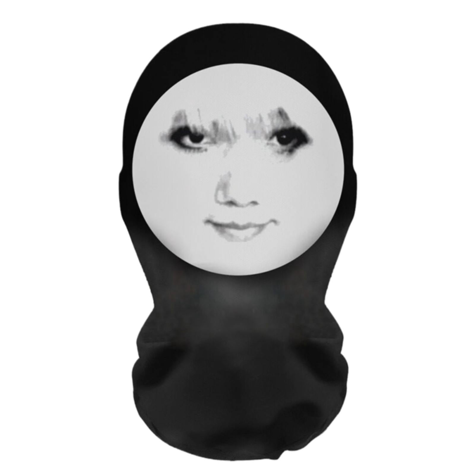 BINGLI Funny Face Dress Up 3D Printed Ski Scarf Sun Breathable ...