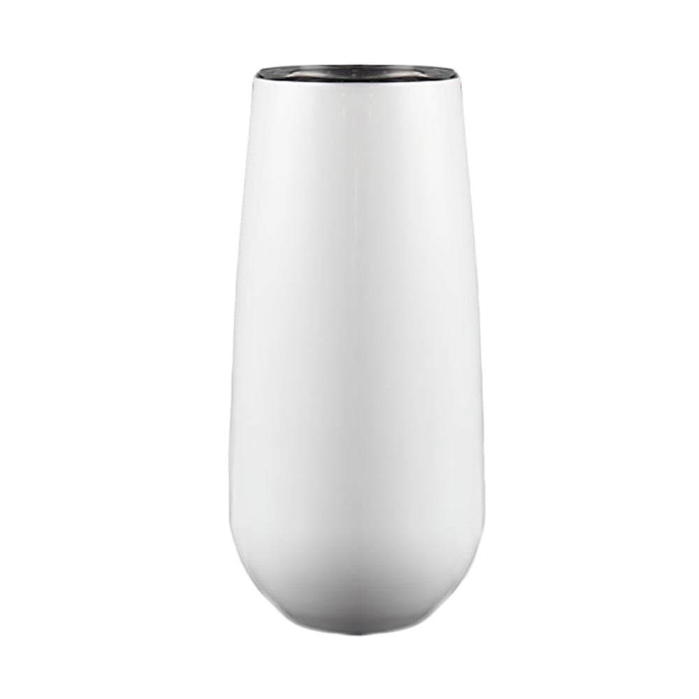 BINGLI Glass Water Bottles 6OZ Stainless Steel Stemless Wine Water Cup ... BINGLI Glass Water Bottles 6OZ Stainless Steel Stemless Wine Water Cup ...