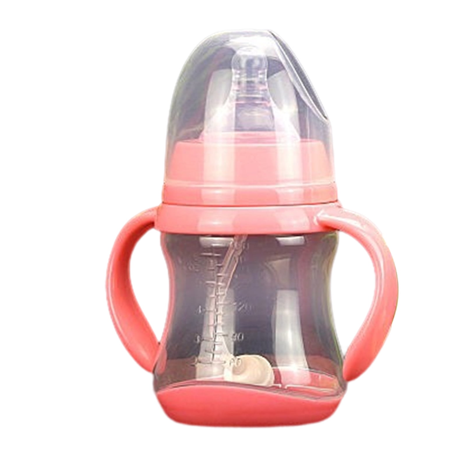 BINGLI Glass Water Bottles Wide Caliber PP Baby Bottle with Handle Anti ... BINGLI Glass Water Bottles Wide Caliber PP Baby Bottle with Handle Anti ...