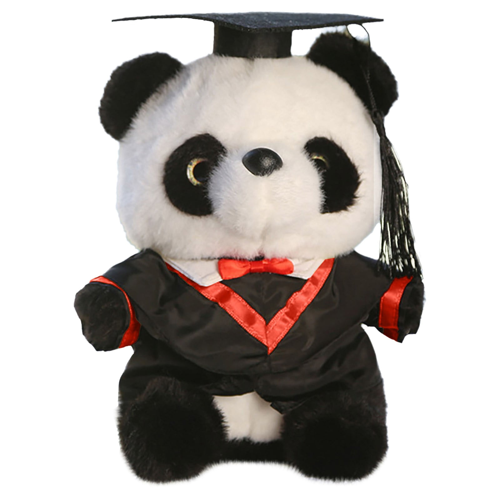 BINGLI Graduation Panda Bear with Black Cap Graduation Gift Stuffed ...