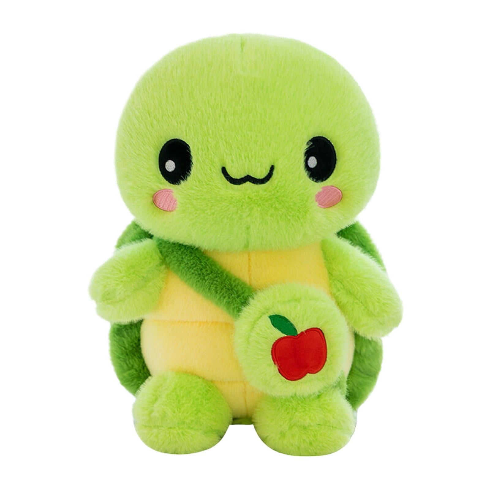 BINGLI Green Turtle Plushie Toy - Stuffed Animal Plush - Plushy and ...