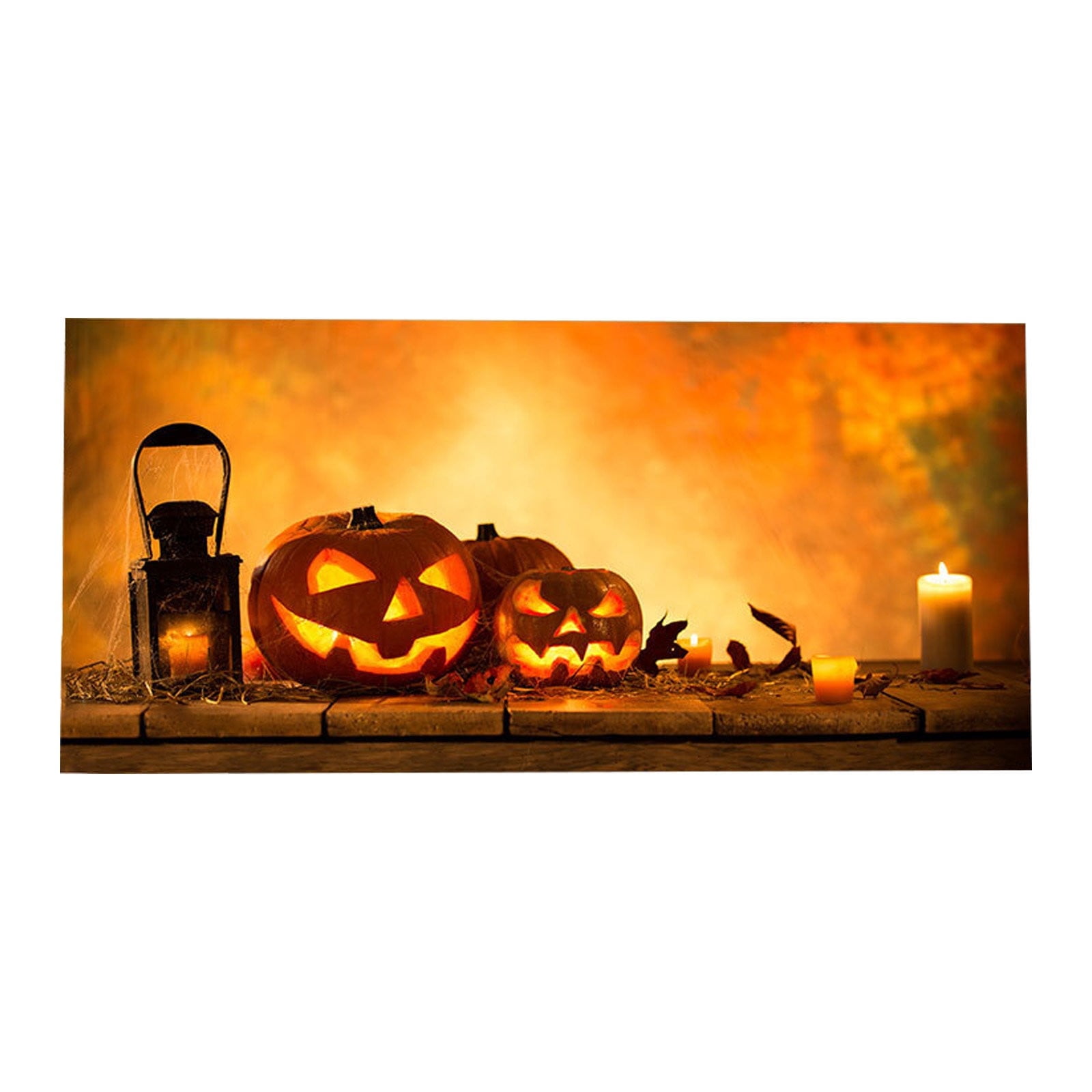 BINGLI Hallo-ween Garage Door Decorations Banner 7 X 16 Ft Movie ...