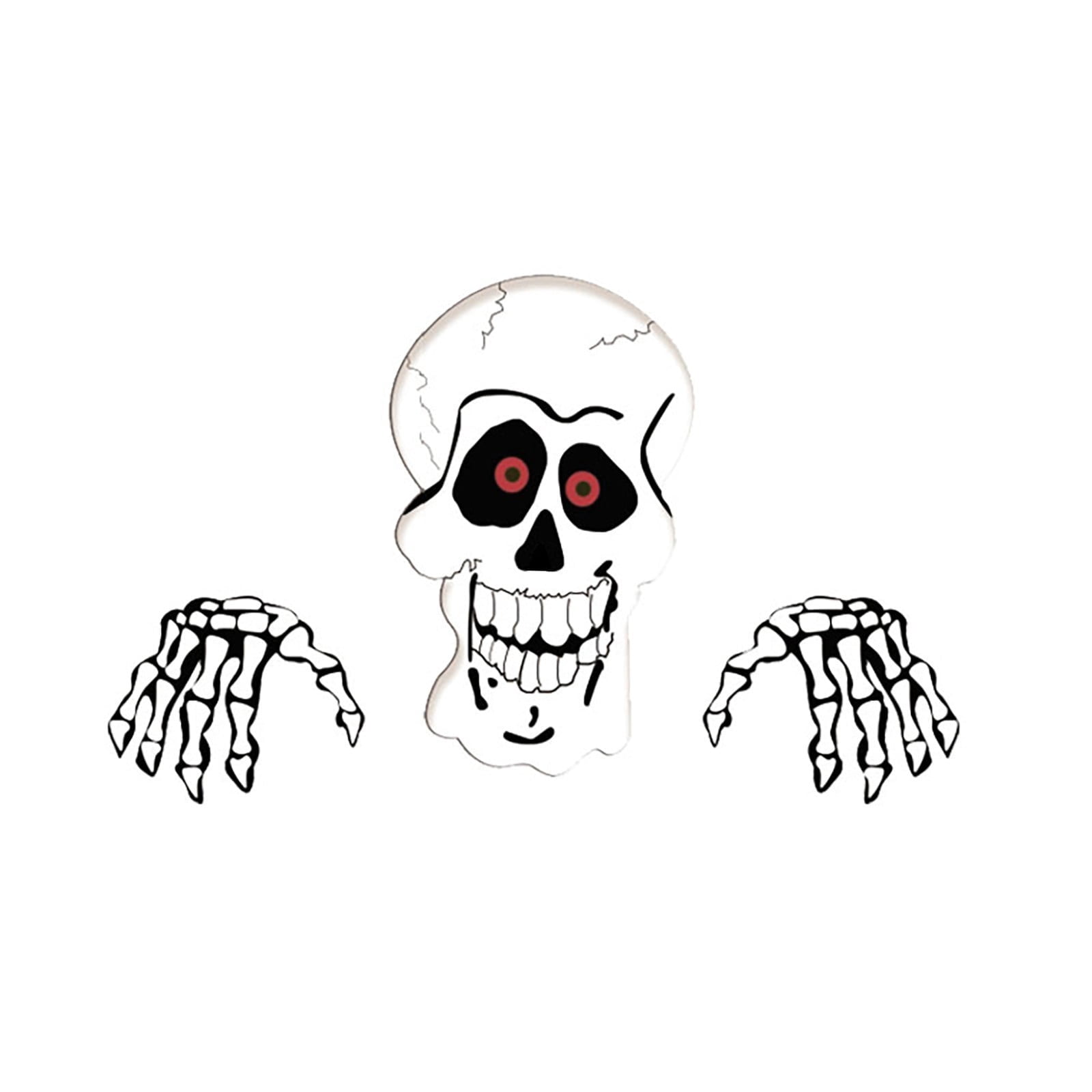 BINGLI Halloween Fence Peeker Decoration Halloween Yard Signs Scary ...