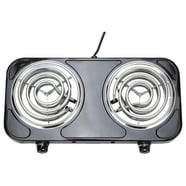 Elite Cuisine Single Cast Electric Kitchen Cooking Cooktop Burner Hot ...