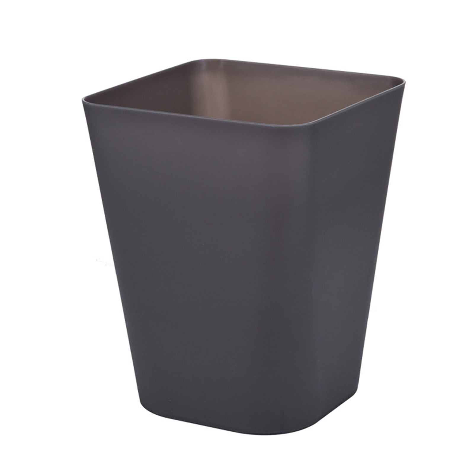 BINGLI Large Wastebasket Trash Can Without Lid, 9x7x11.5 Inch Bathroom ...