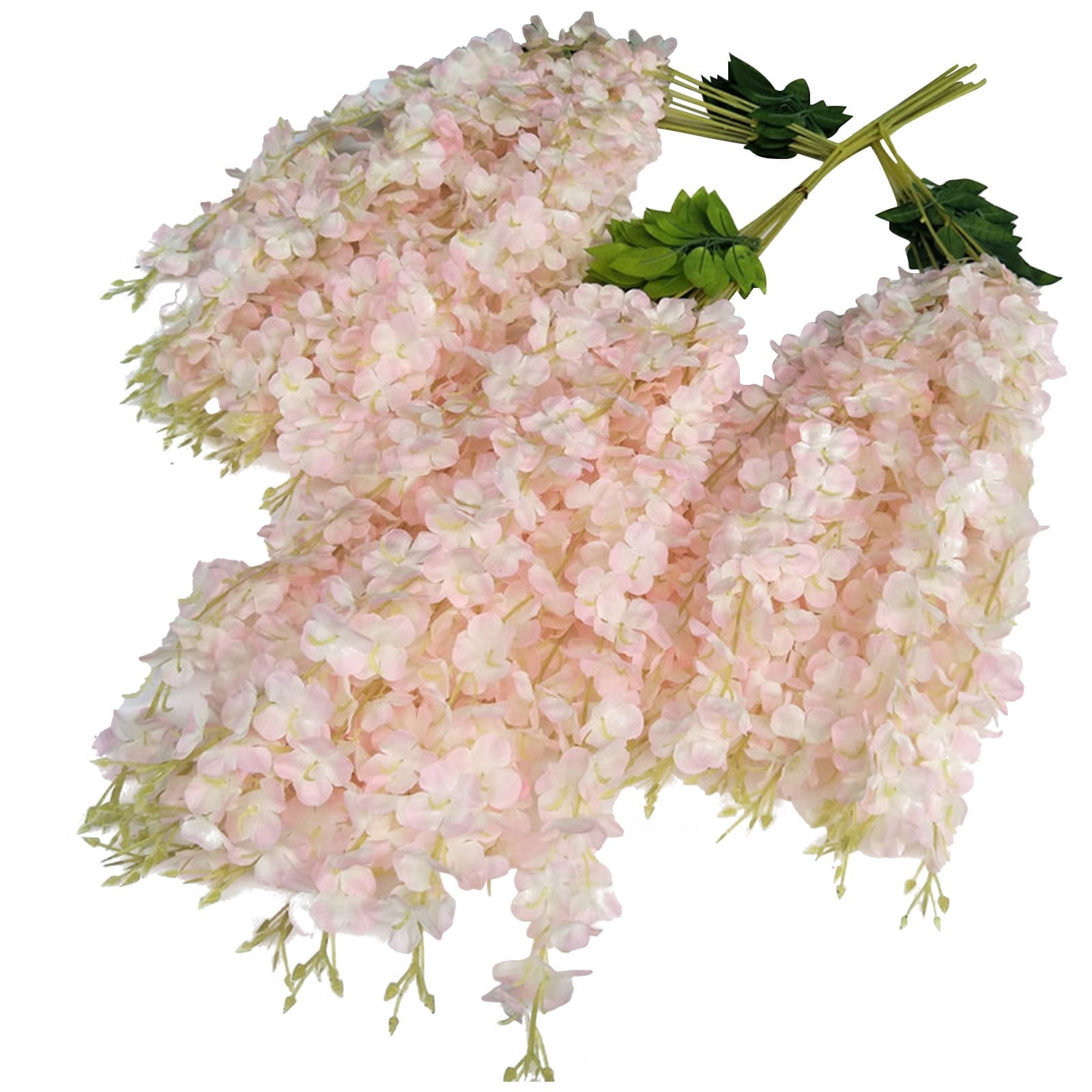 BINGLI Long Flower Branch Flower Wall Hanging Wedding Wisteria Flower ...