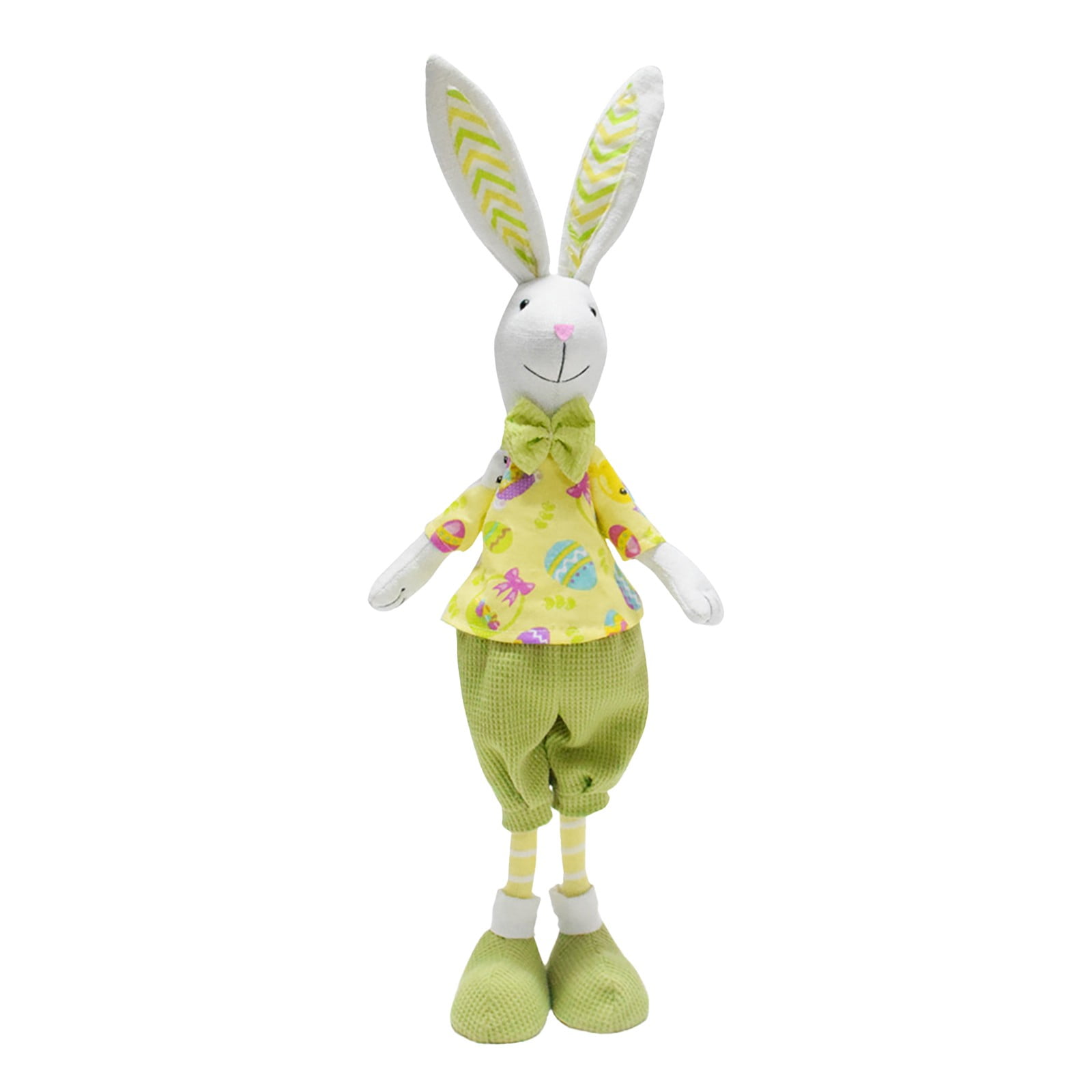 BINGLI Long-Legged Easter Bunny Stuffed Doll - Spring Fabric Bunny for ...