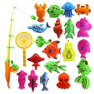 Tido Toys Fishing Game for Kids - Party Toy with Fishing Poles ...
