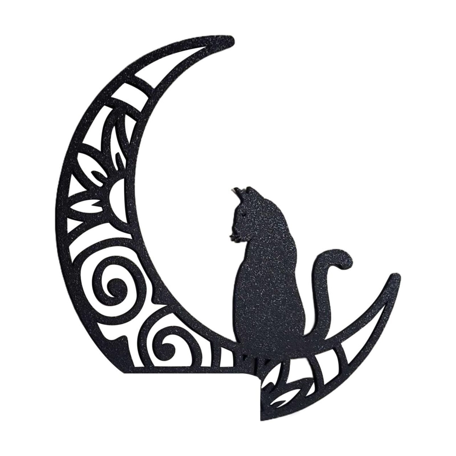 BINGLI Metal Halloween Moon Door Corner Topper Decoration Halloween ...