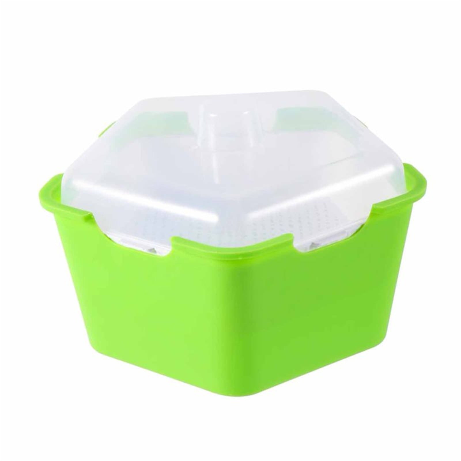 BINGLI Microgreens Growing Tray with Water Reservoir | Stackable ...
