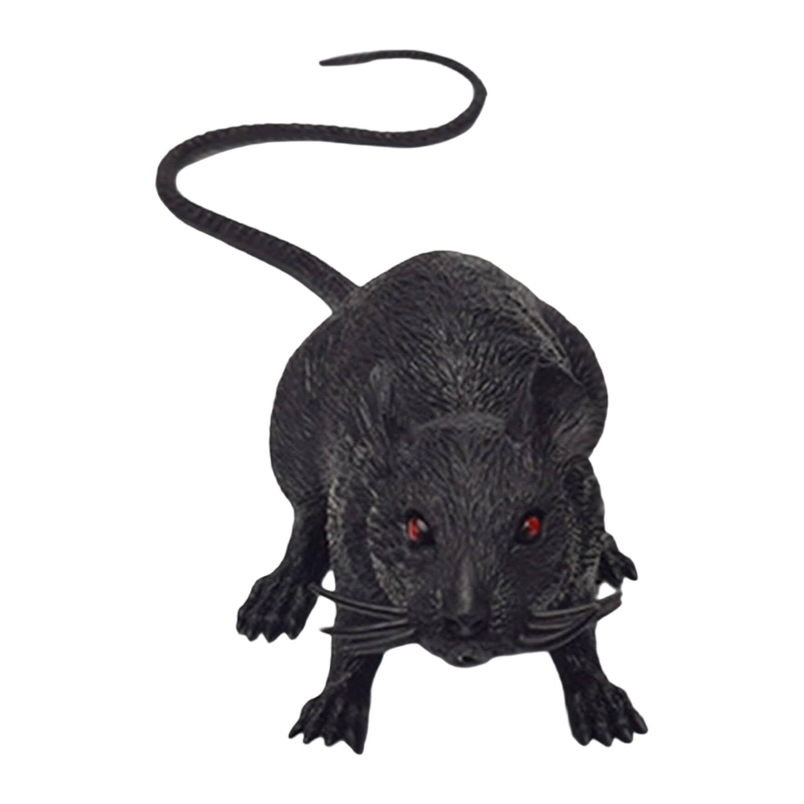 BINGLI Plastic Fake Rats Plastic Mouse Prank Fake Rat Simulation Mice ...