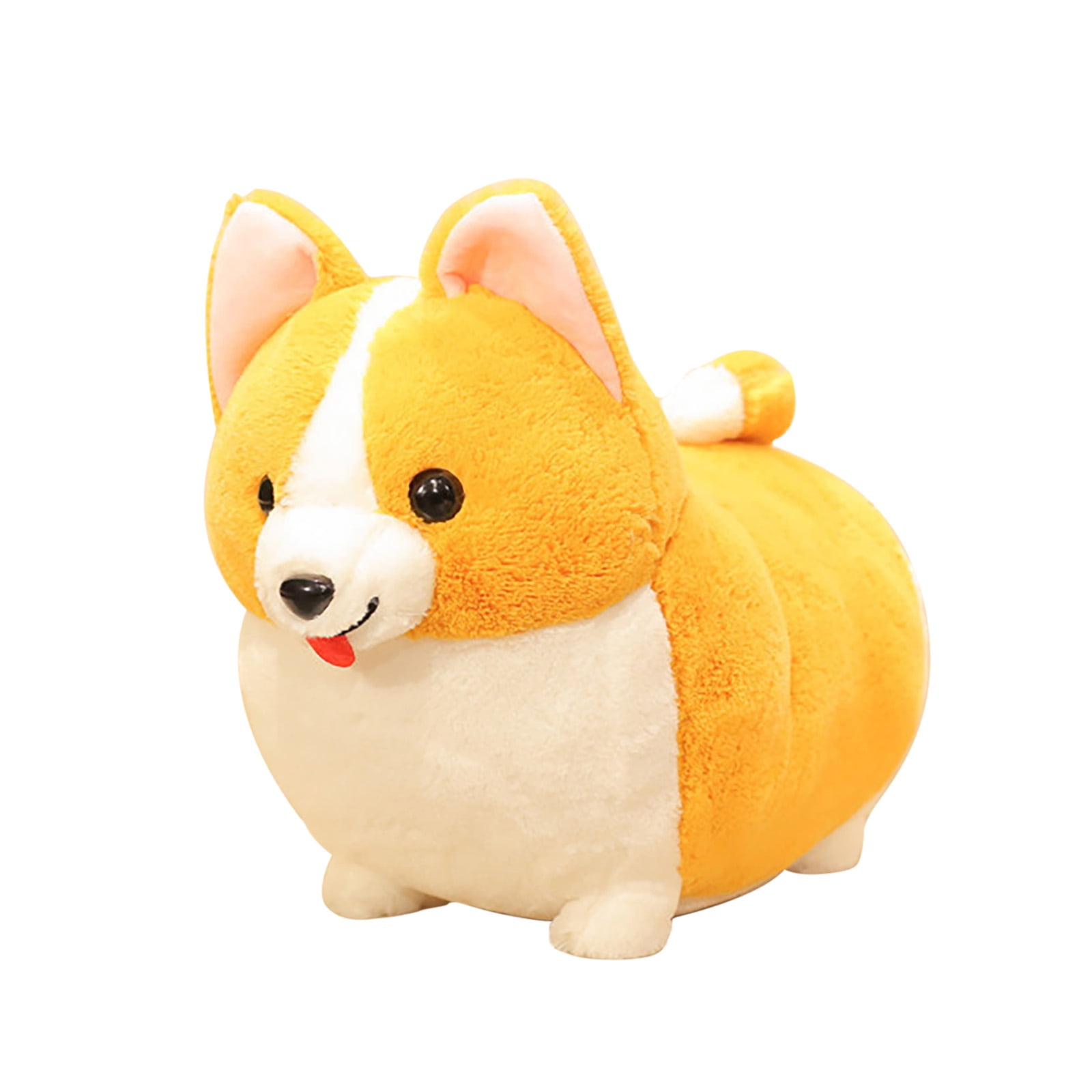 BINGLI Plush Toys Cartoon Short Legs Peach Heart Butt Corgi Doll Plush ...