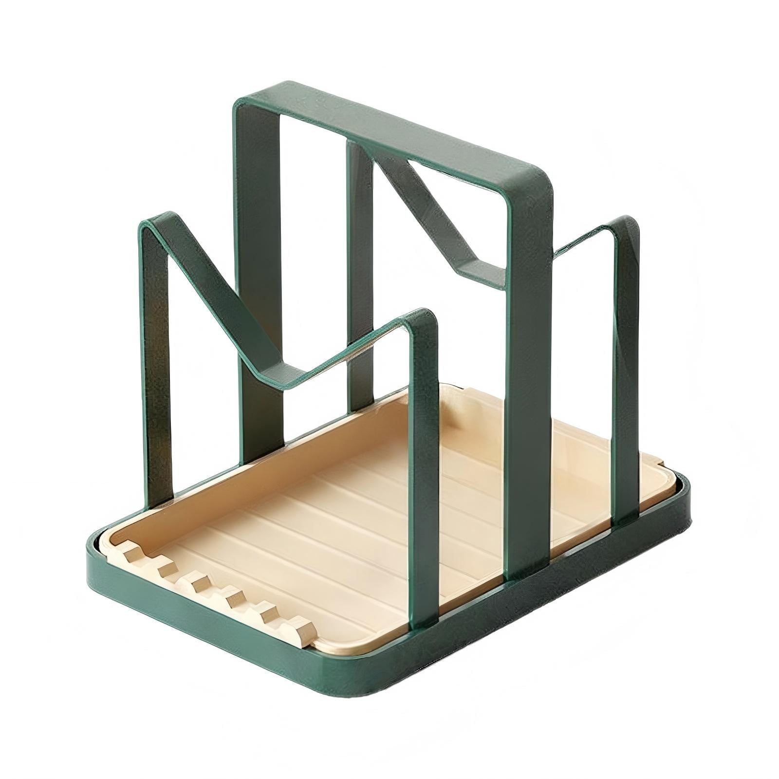 BINGLI Pot Lid Holder, Multifunctional Stainless Steel Utensil ...