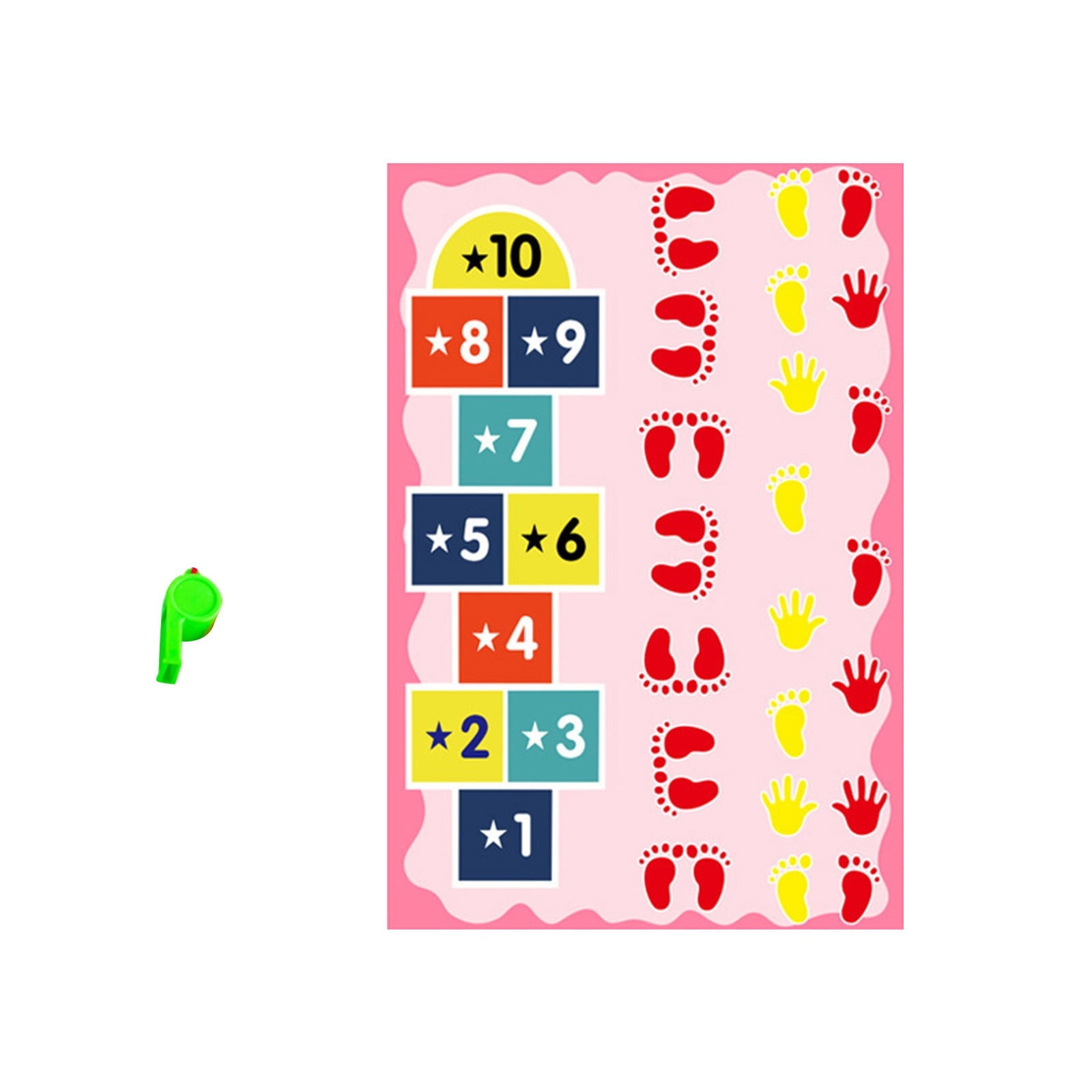 BINGLI Slide Hopscotch Games for Adults Hands and Feet Sports Slide ...