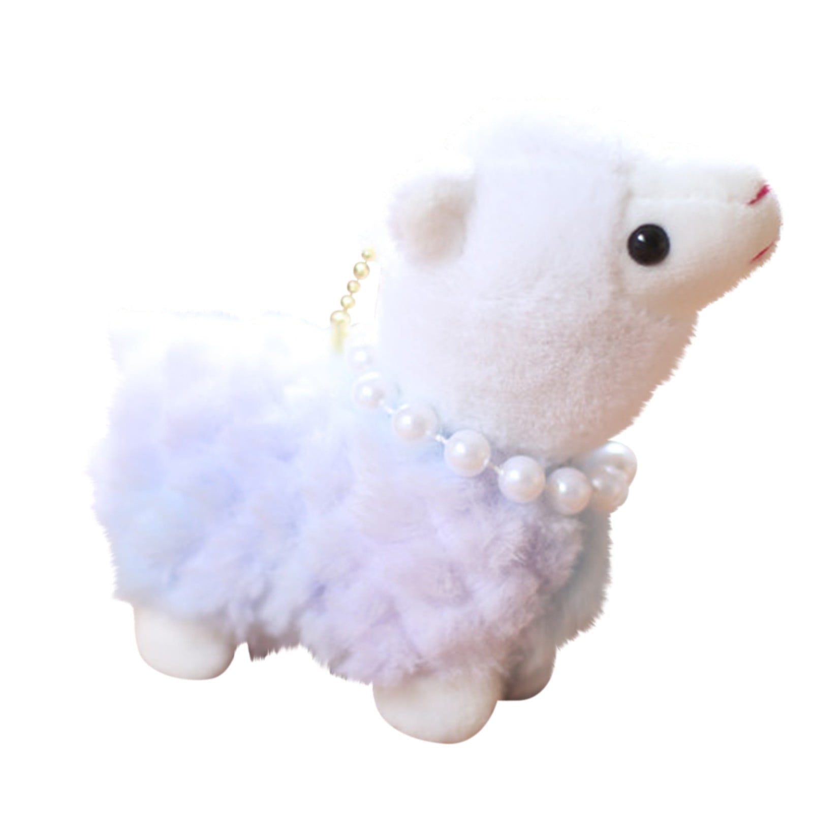 BINGLI Small Stuffed Animals Alpaca Plushies with Keychain Sheep Kawaii ...