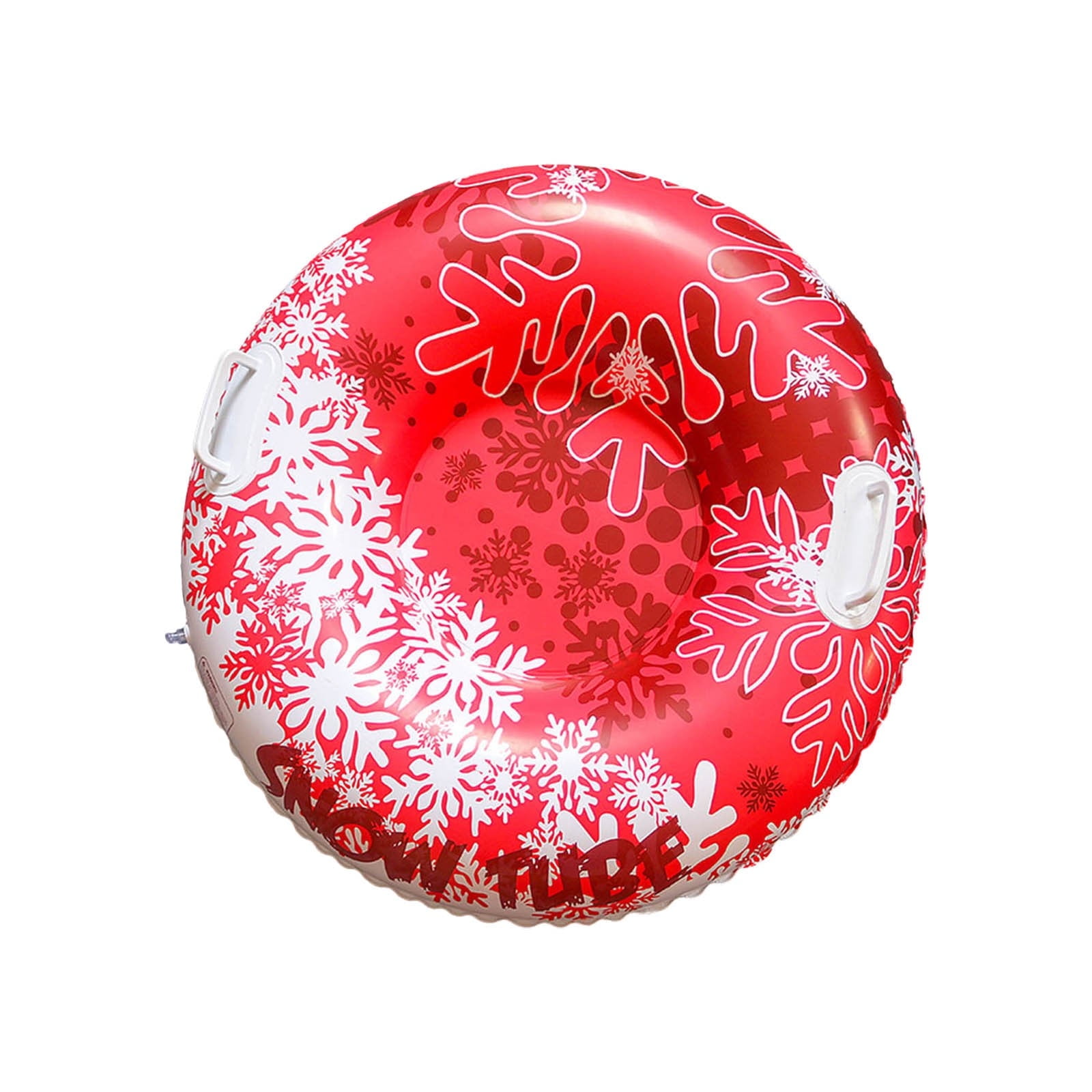 BINGLI Snow Tube for Kids Adults, 35'' Snow Sled Inflatable Tube Heavy ...