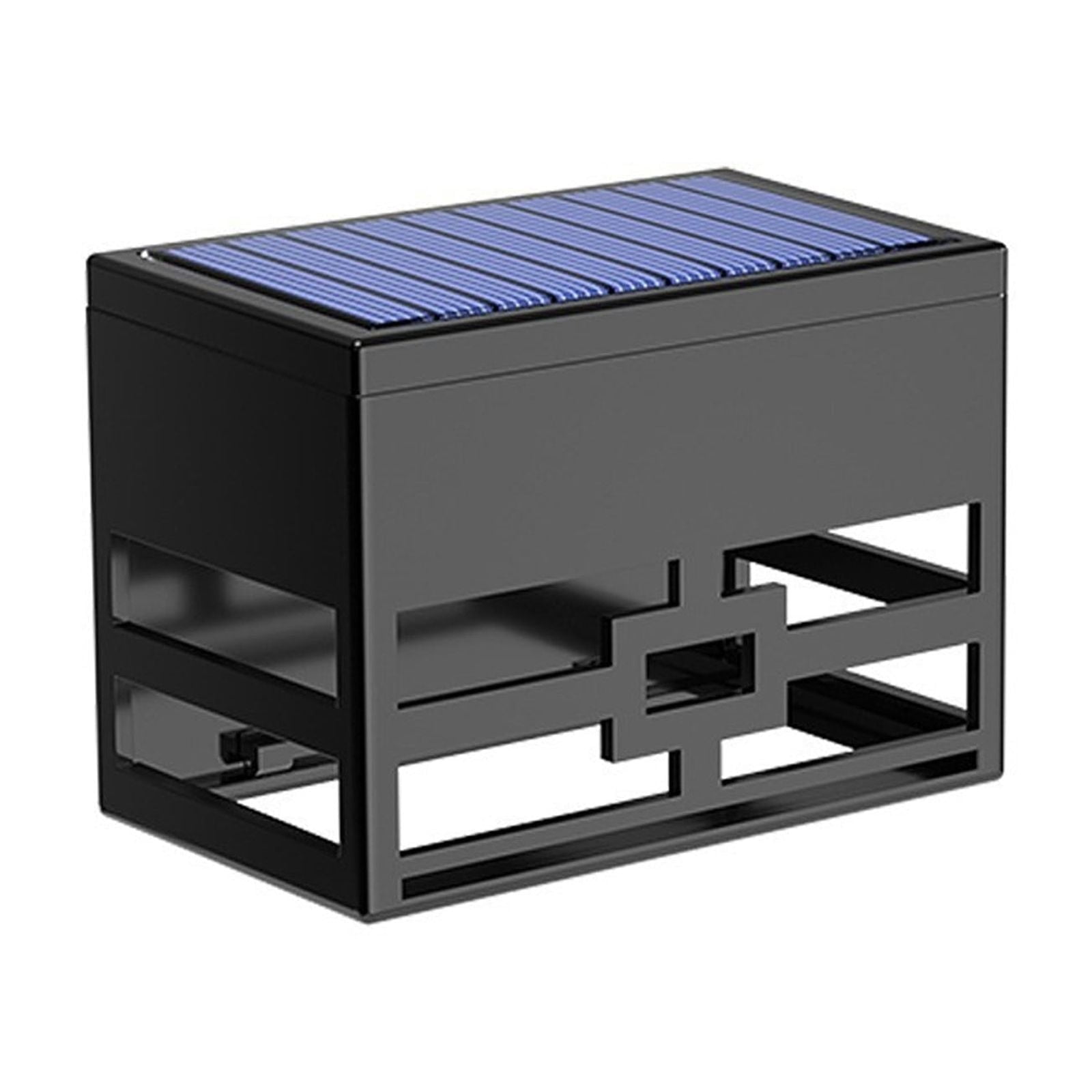 BINGLI Solar Fence Lights Outdoor 6 Pack Color Changing Led Solar ...