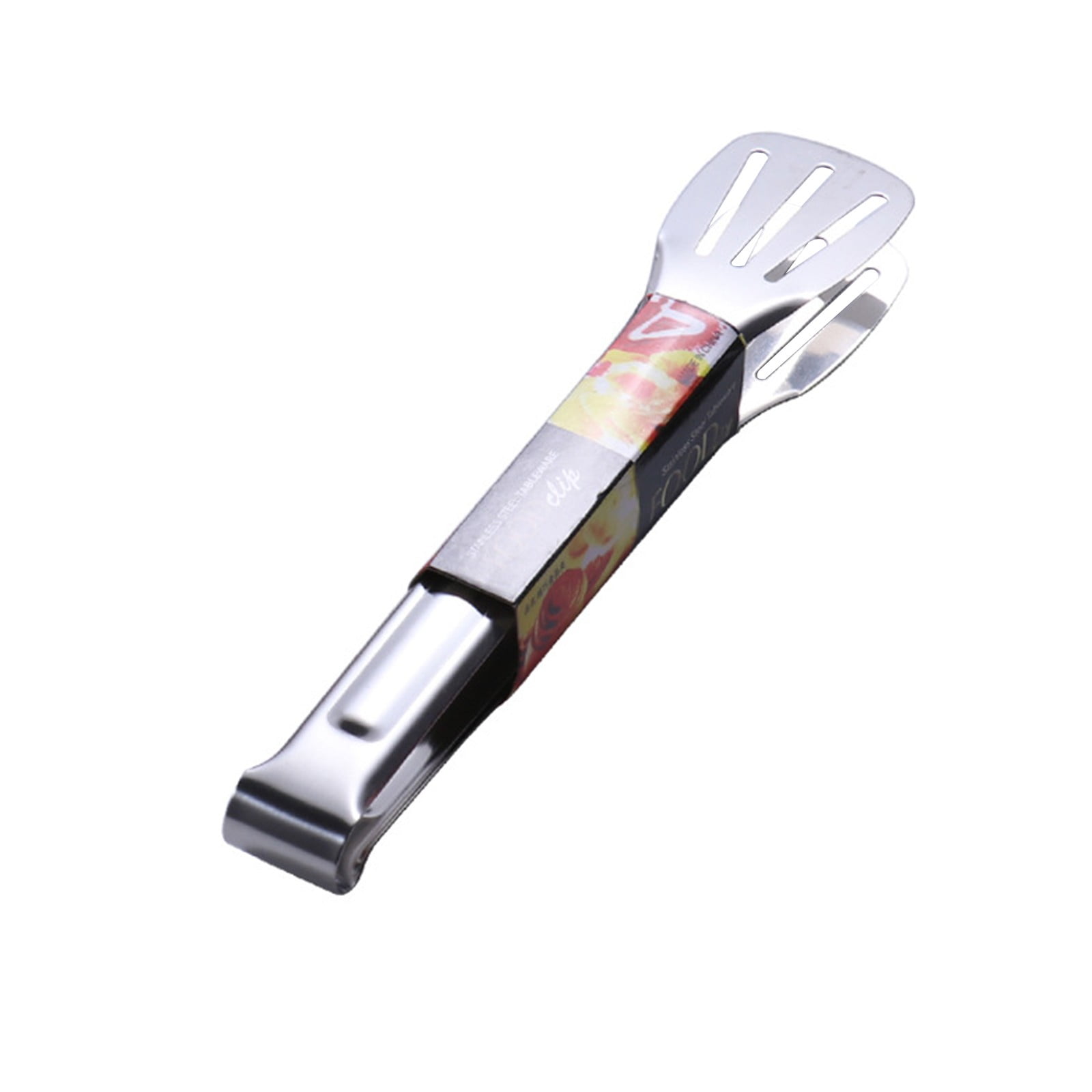 BINGLI Stainless Steel Three Line Food Clip 9 Inch Food Clip Bread Clip ...