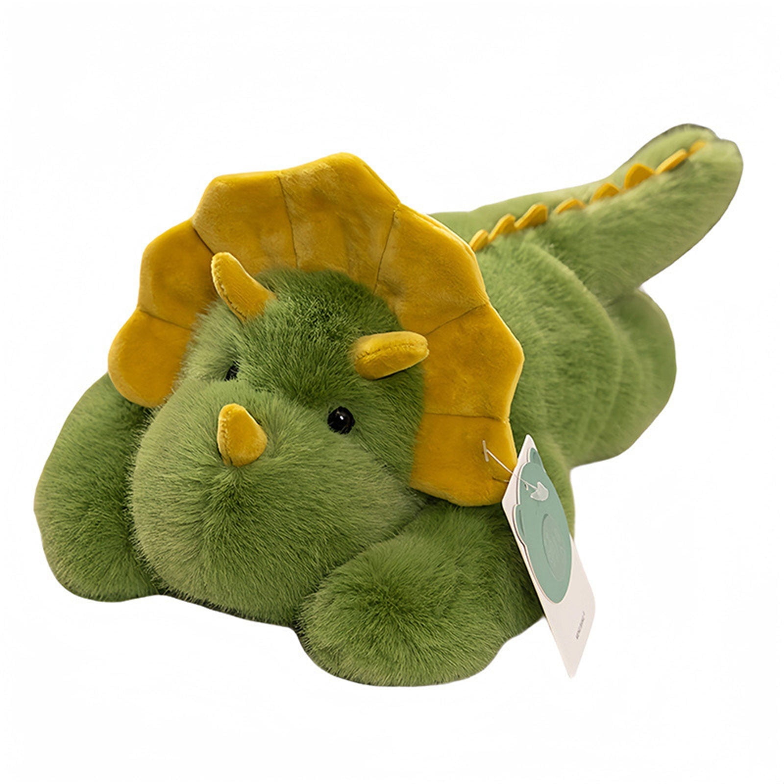 BINGLI Weighted Stuffed Triceratops Animals Plush - 11.8 Inch Squished ...