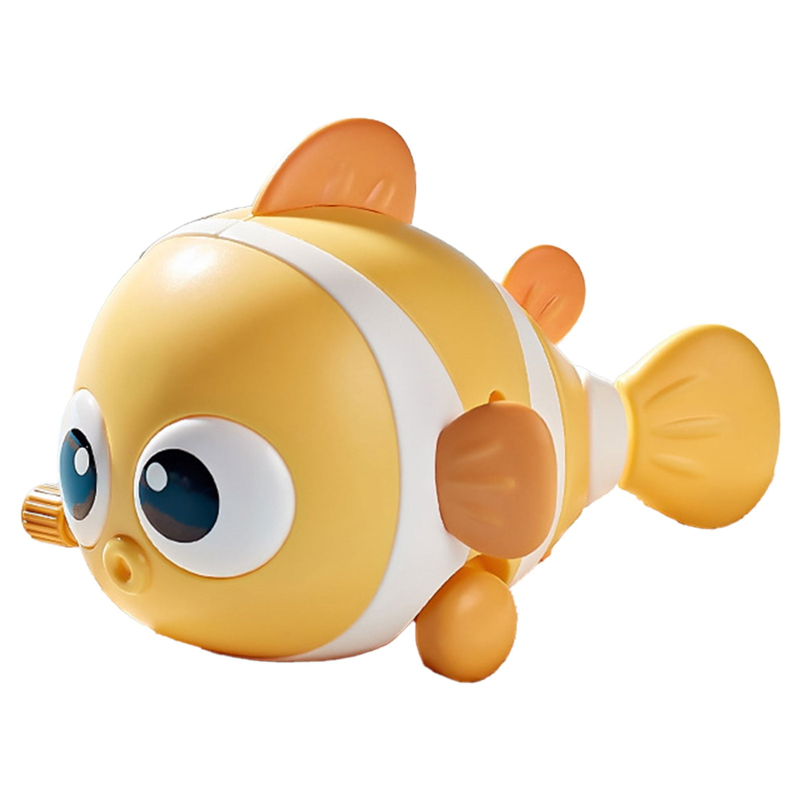 BINGLI Wind-Up Clownfish Bath Toy - Interactive Mechanical Swimming ...