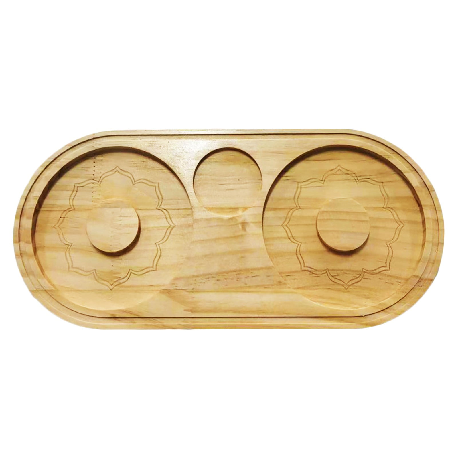 BINGLI Wood Salt Tray, 3-in-1 Bar Glass Rimmer and Cocktail Garnish Box ...