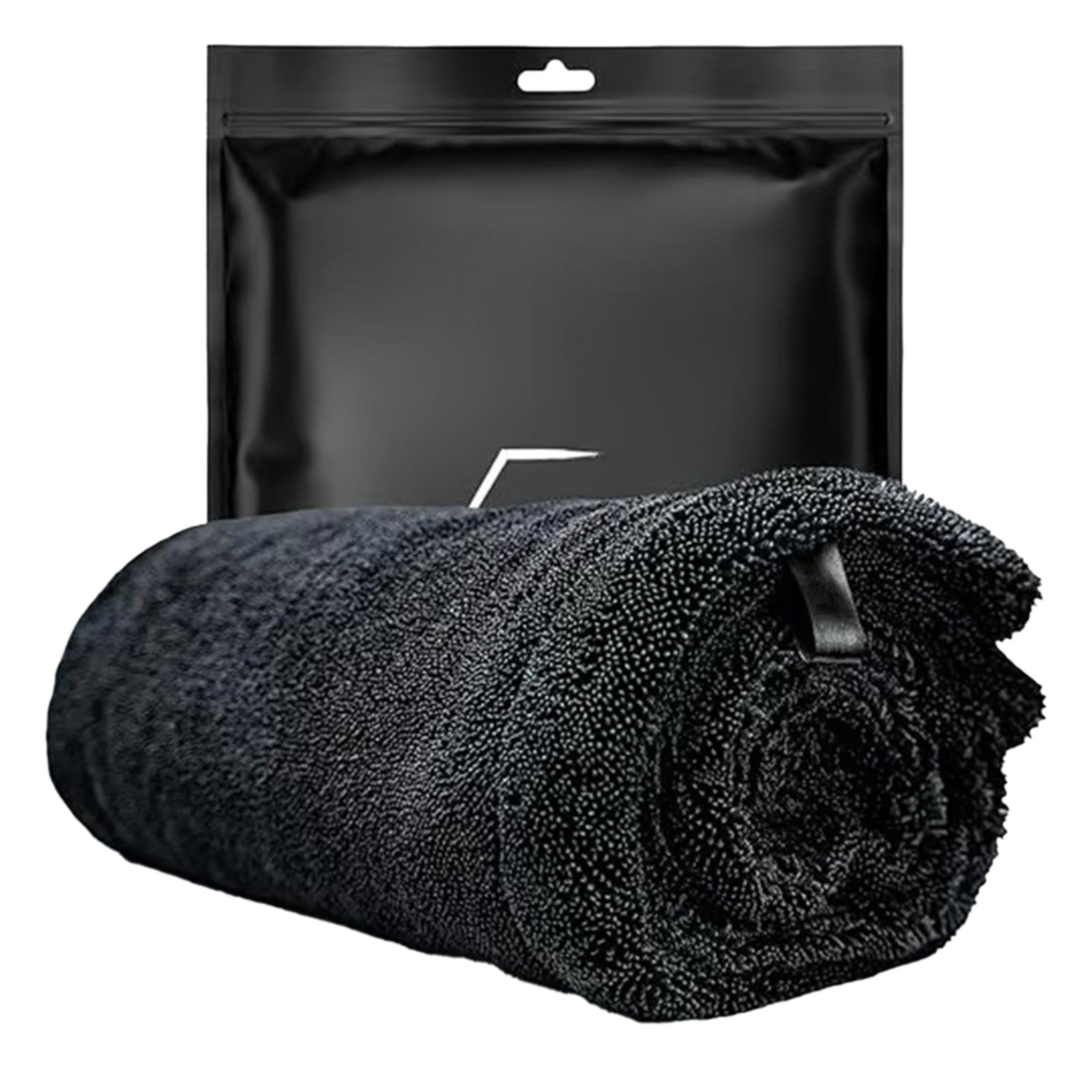 BINGLI XL 24"x36" Microfiber Car Drying Towel 1300 GSM - Premium Loop ...