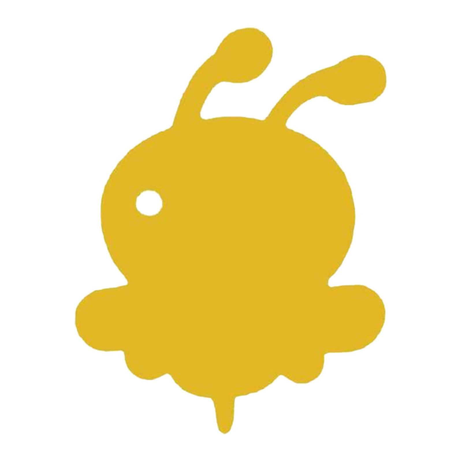 BINGLI Yellow Sticky Traps for Plant, Cute Animal Shape Double Sided ...